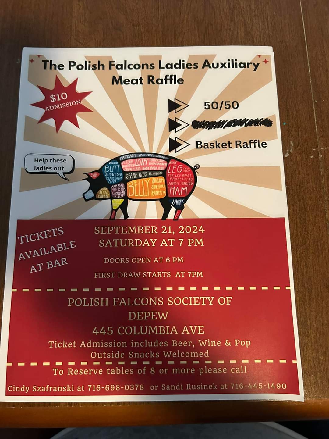 The Polish Falcons Society of Depew, NY – Our Bar Is Open To The Public