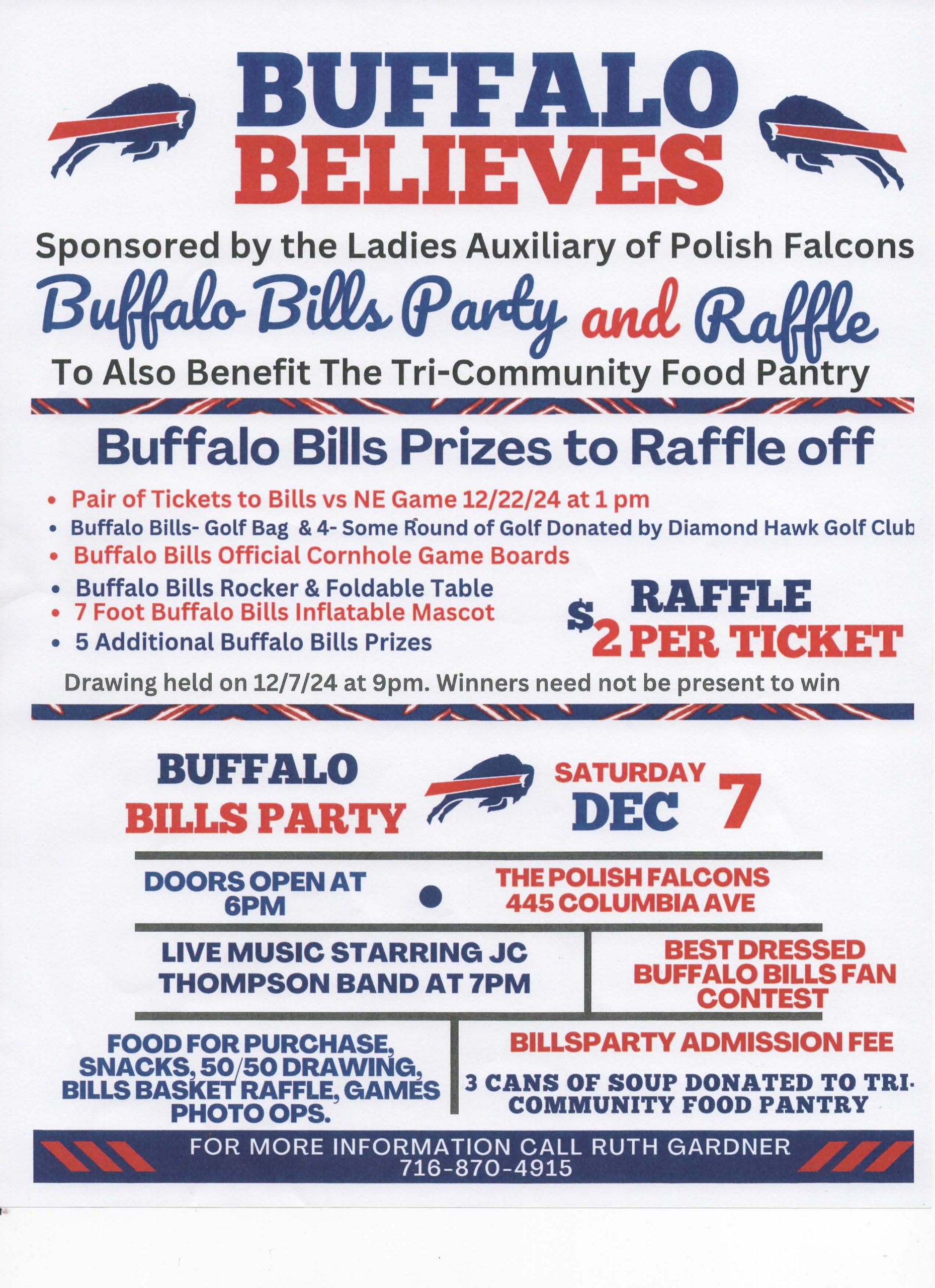 The Polish Falcons Society of Depew, NY – Our Bar Is Open To The Public